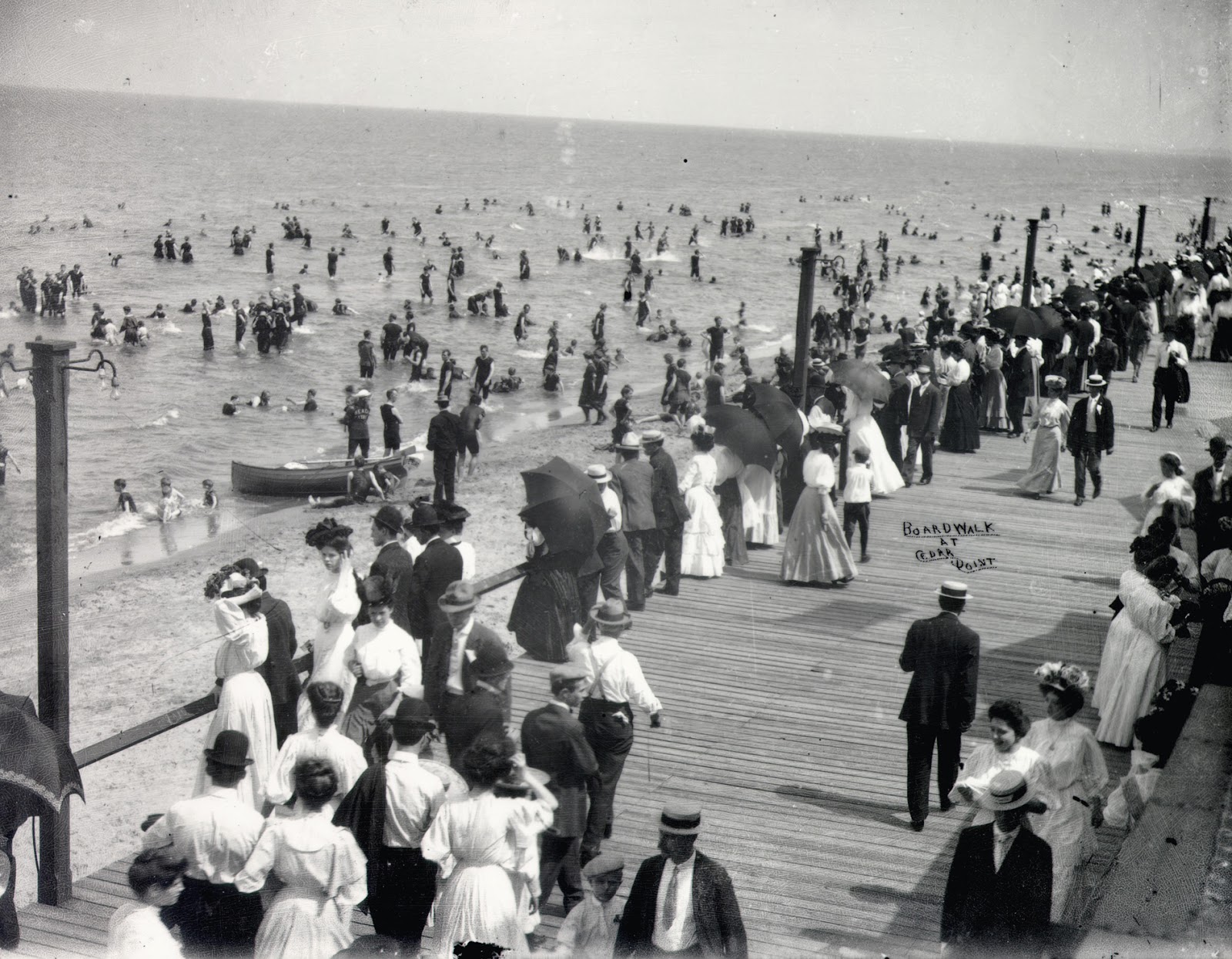 Sandusky History: Vintage Views of Cedar Point Beach