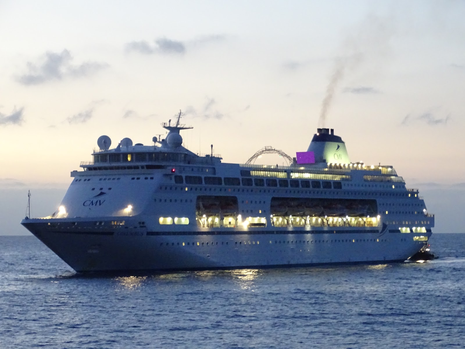 Sergio@Cruises: Estreia do navio Mv Columbus no Funchal