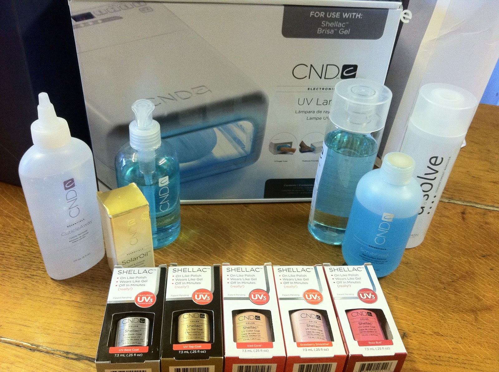 Brush up and Polish up!: My CND Shellac Kit