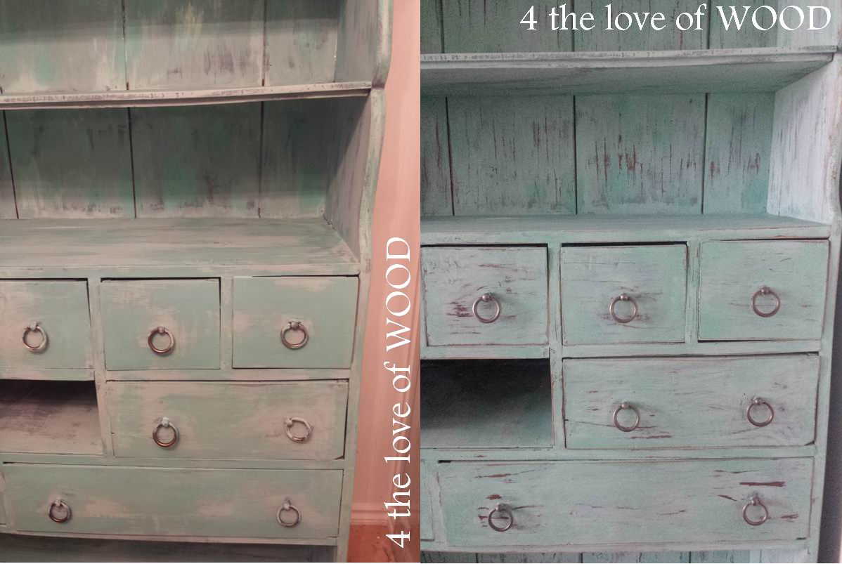 4 the love of wood: HOW I PAINTED MY TURQUOISE SHELF - tutorial