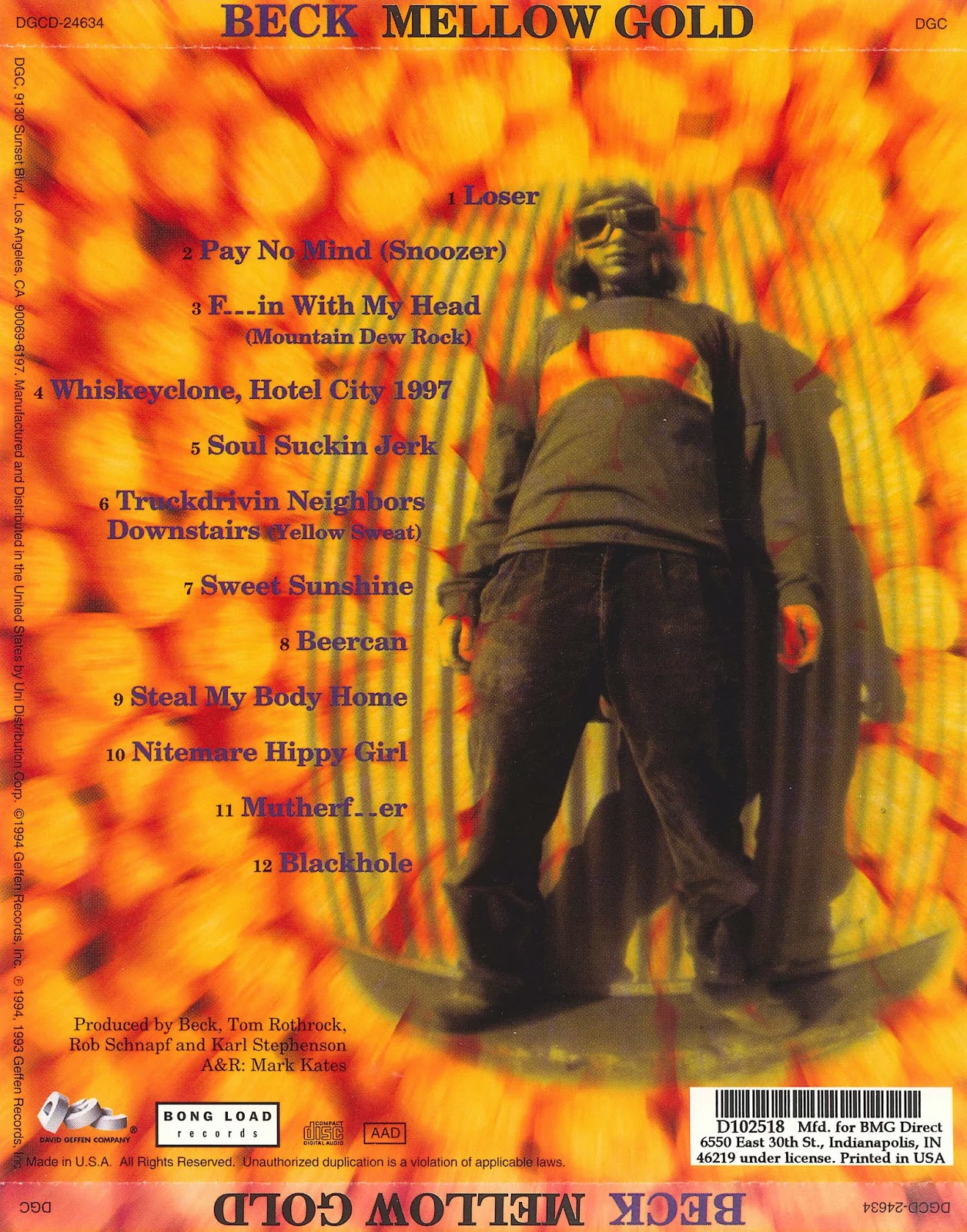 Andrew's Album Art: Beck - Mellow Gold (1994)