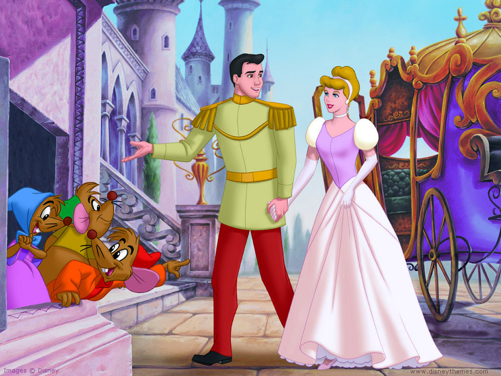 Cartoon Characters and Animated Movies: Cinderella 4