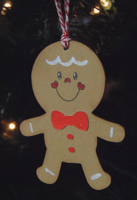 Craft with Bee: Gingerbread Ornament