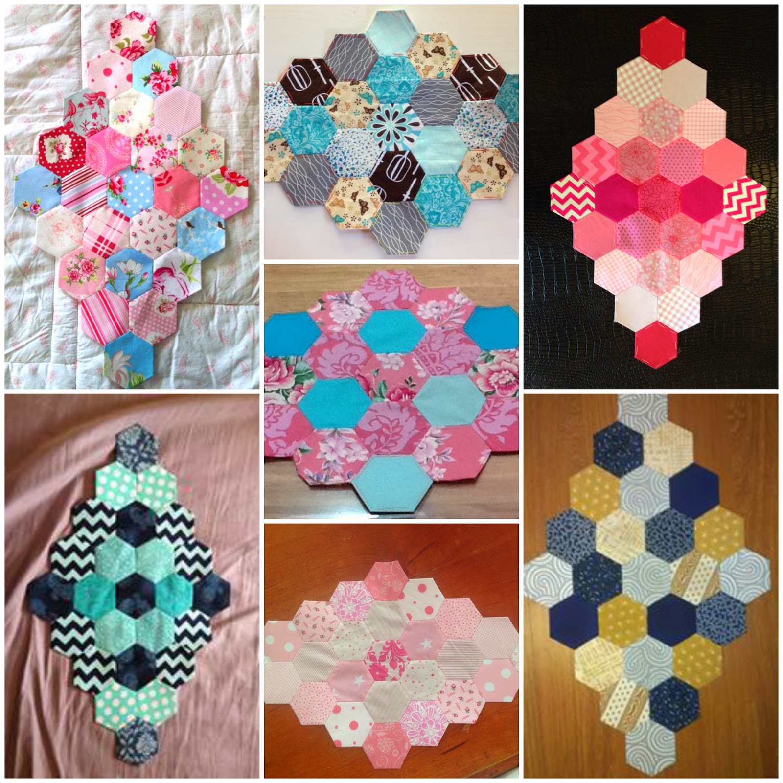 For My Little Monster: Obsessed - A Year Long Hexie Block Swap