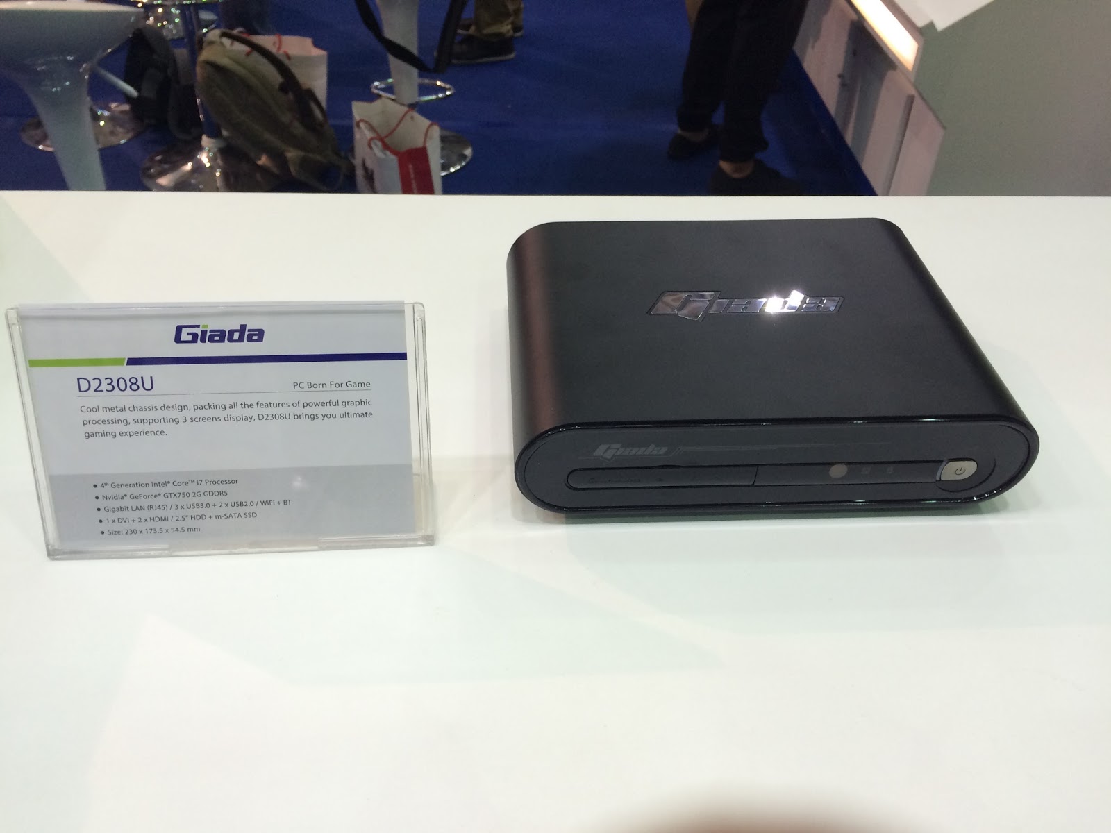 Giada unveils mini PC powered with Intel "Skylake" based CPU
