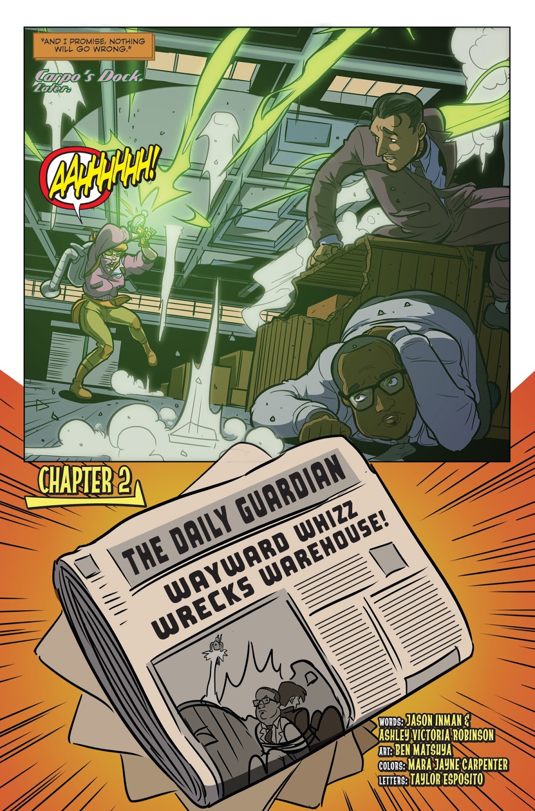 PREVIEW: 'Jupiter Jet' #2 by Jason Inman, Ashley Victoria Robinson, Ben ...