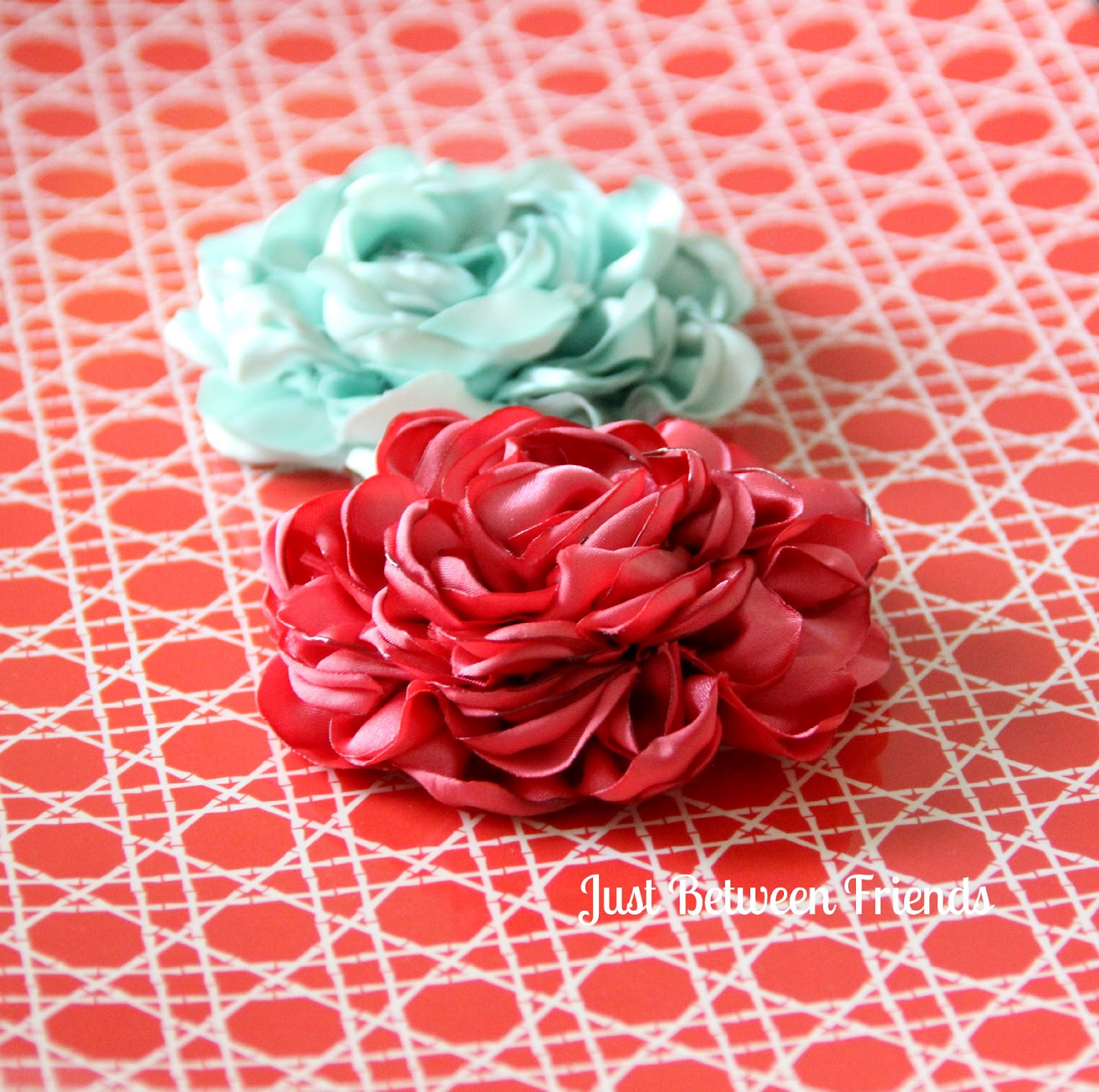 Fancy Flowers Tutorial - Just Jonie