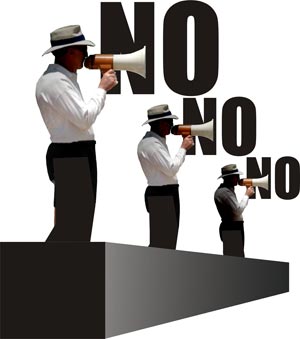 The Bagel Factory: No, no, no, no, no, no, no, no, no, no, no