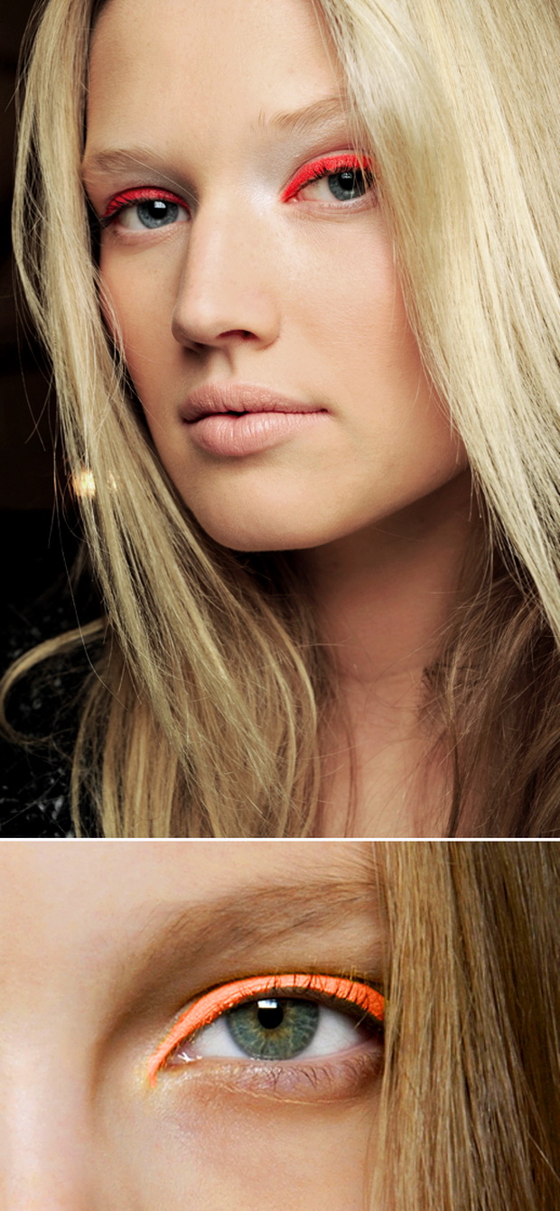 Healthy and Stylish: Autumn Trend - Eye Shadow in Neon Colors