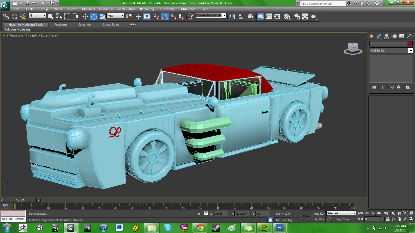 Albert Gutierrez: Steampunk Model B Car