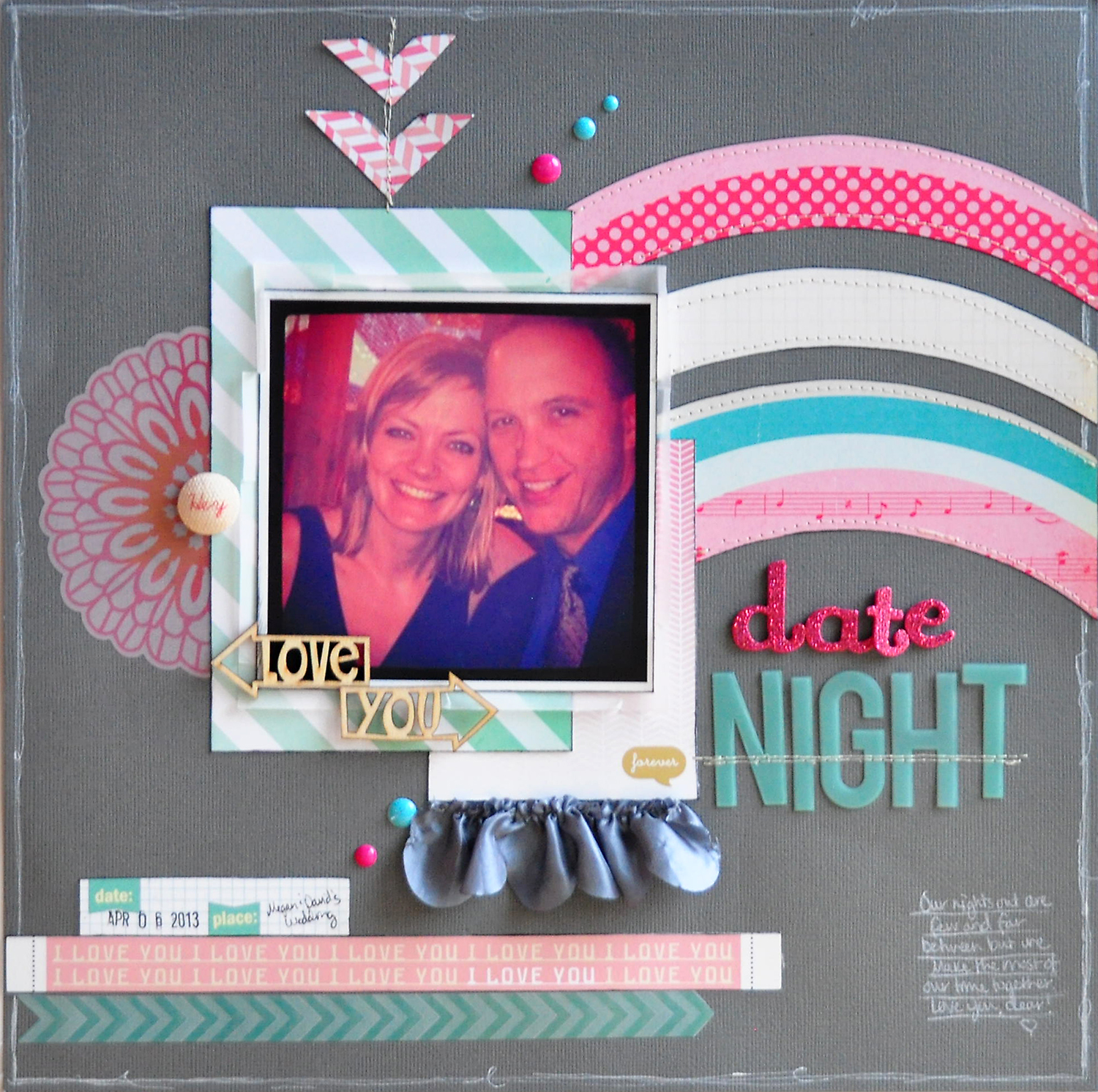 Blessed Scrapper: Scrapbook Circle: Date Night