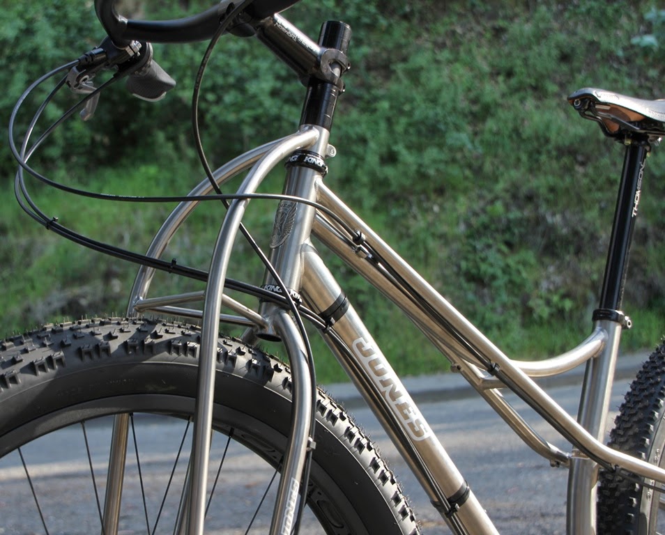 The Monkey Lab: Jeff Jones Titanium Space Frame With Rohloff SPEEDHUB