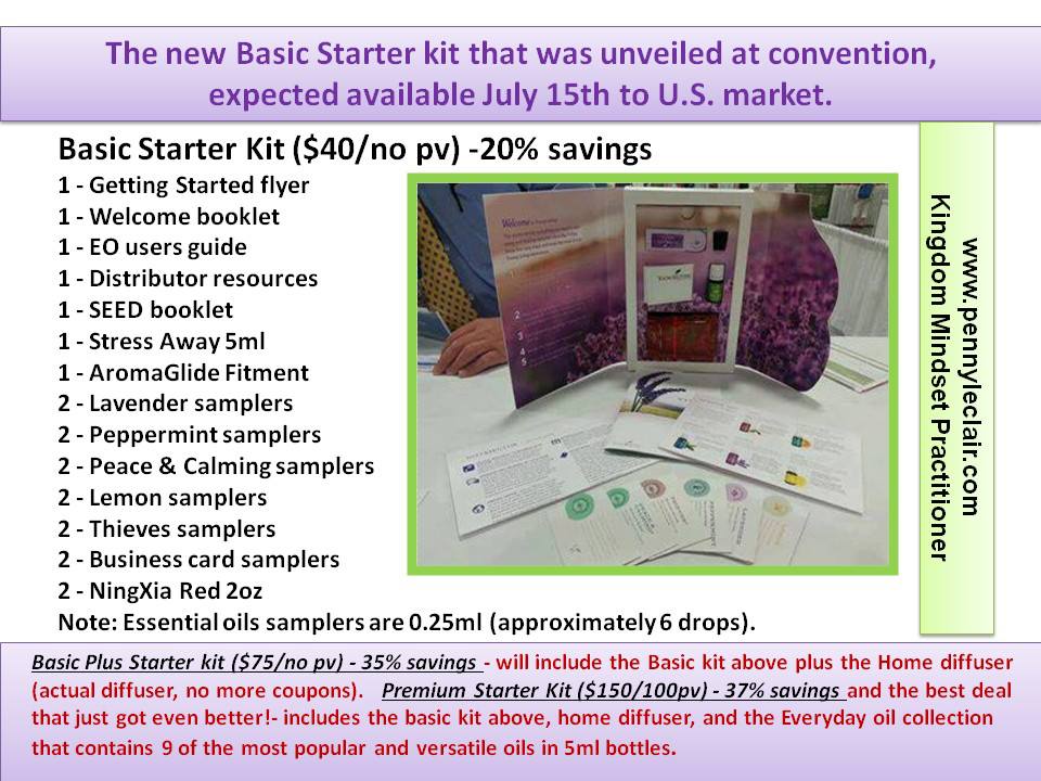 Essential Oils Are Here: WOW! Great New Enrollment (Starter) Kits! The ...