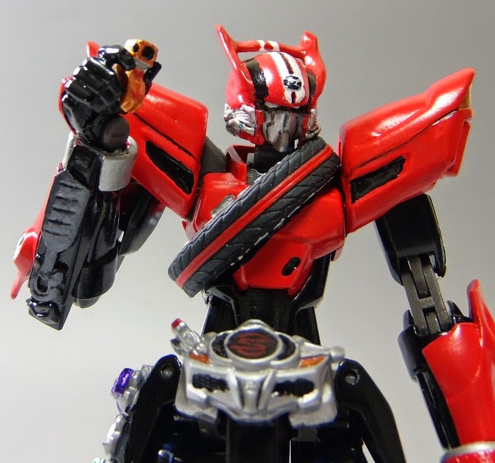 Custom Build: "Kamen Rider Drive" Gundam AGE-1 Spallow