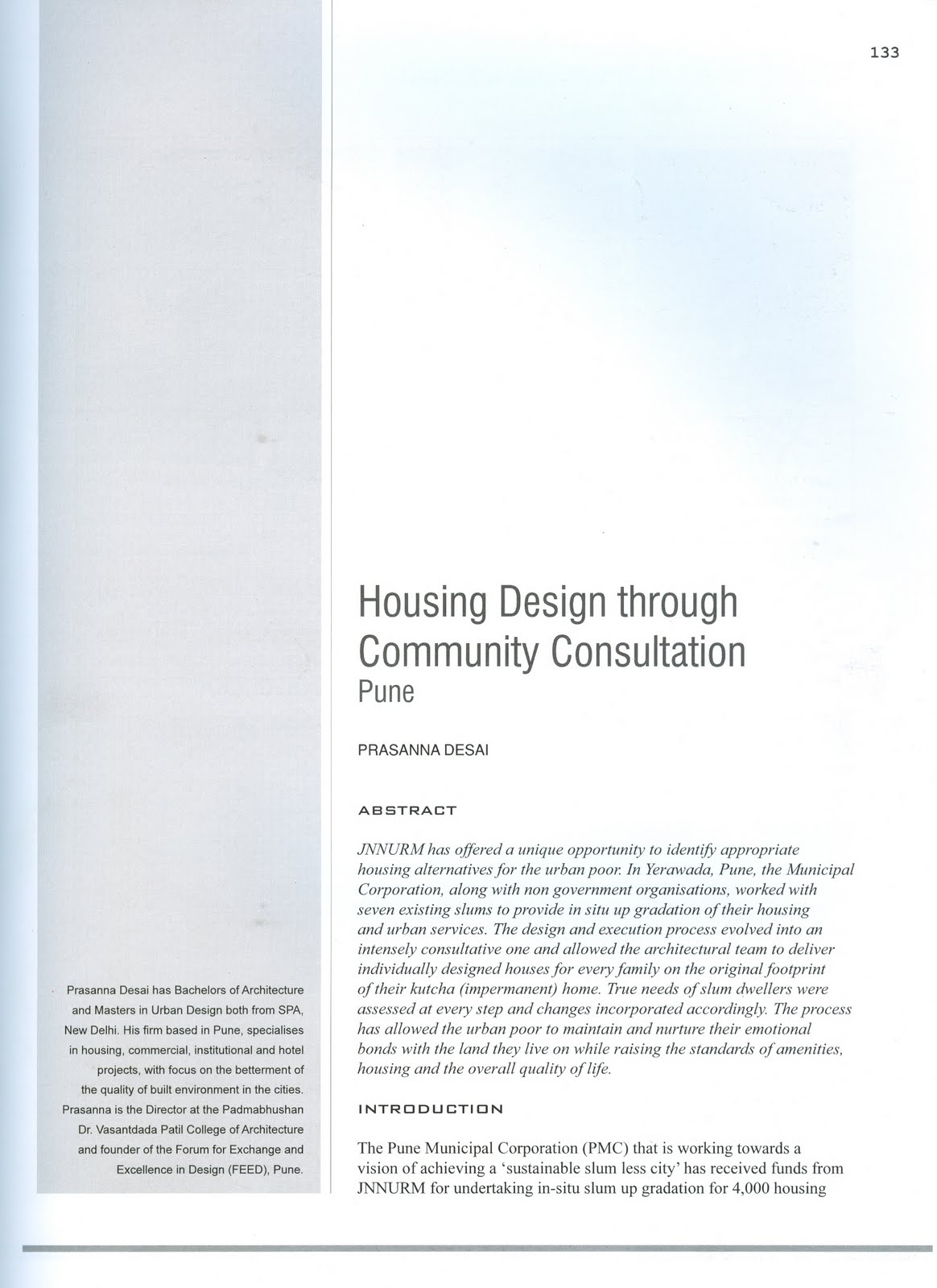 Prasanna Desai Architects: 1. Insitu Slum Rehabilitation Project under ...