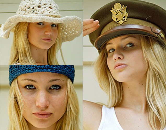 PHOTOS: Beautiful early modeling shots of Jennifer Lawrence ...