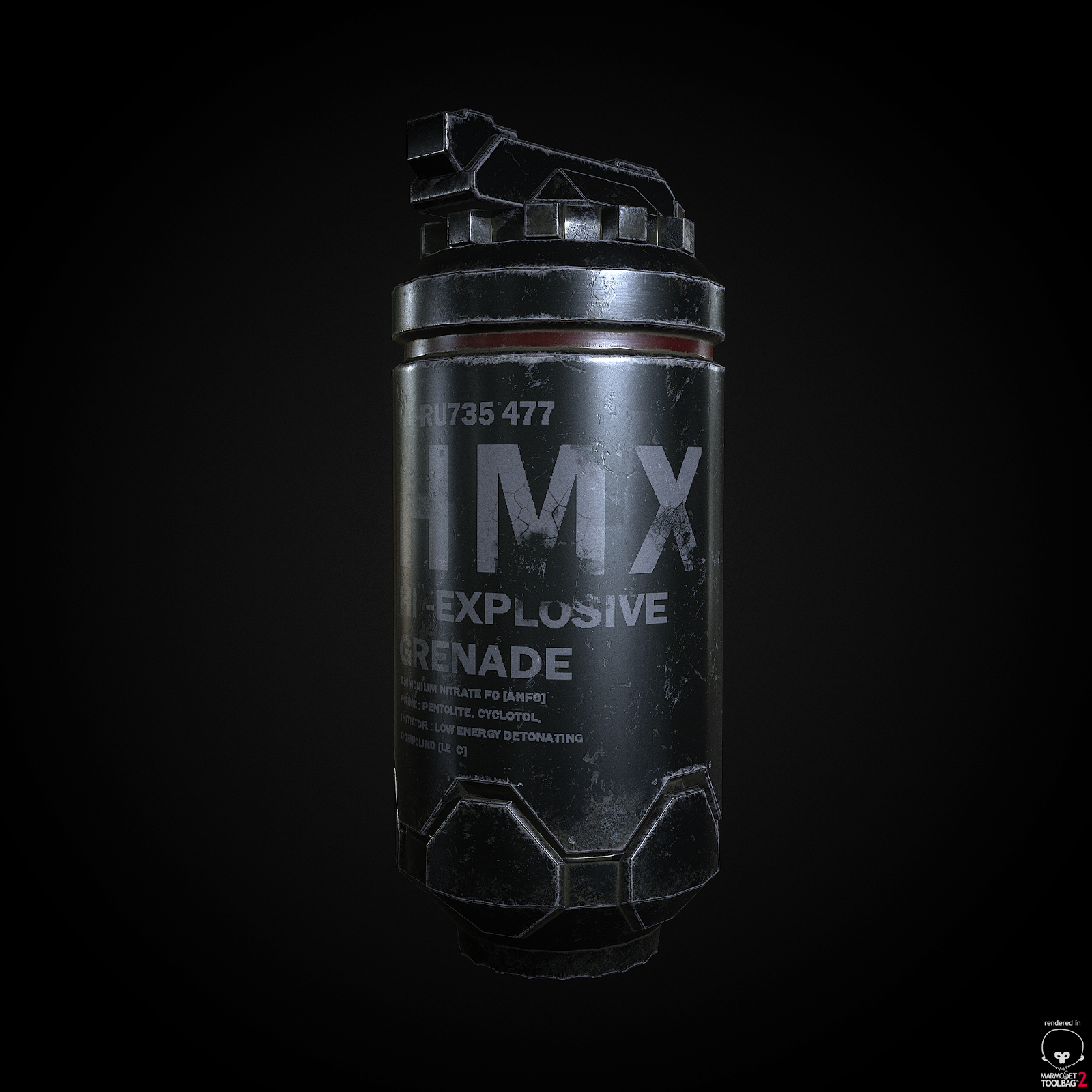 HI -EXPLOSIVE GRENADE