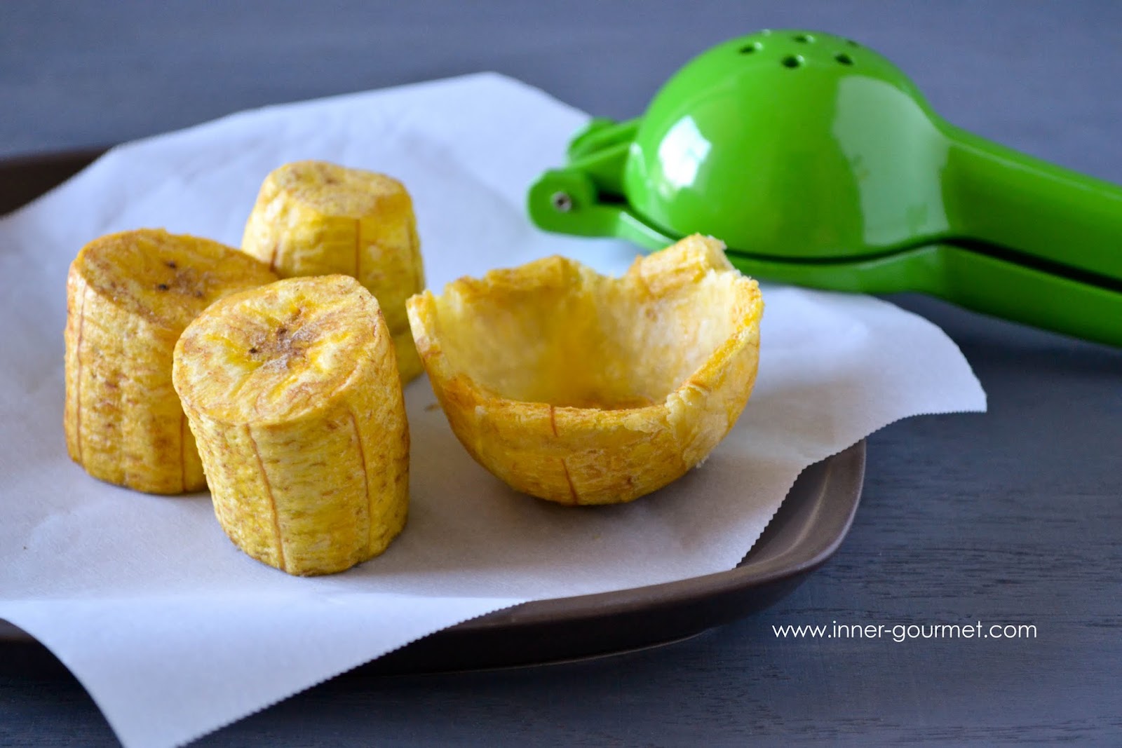 Holiday Appetizer: Fried Plantain Cups + Saltfish Filling - Alica's ...