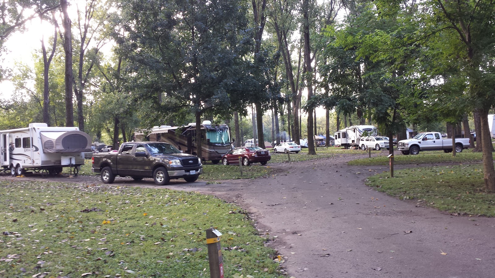 Campsite Courtesy: Meramec State Park