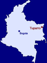 Vichada Parque Nacional "el tuparro": Ubicación Geografica