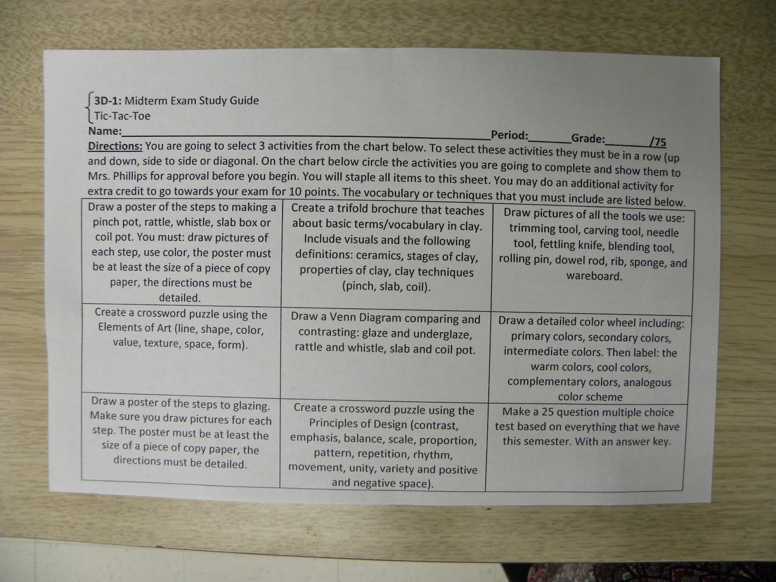 The Practical Art Teacher: Practical Teaching Tip: Differentiated ...