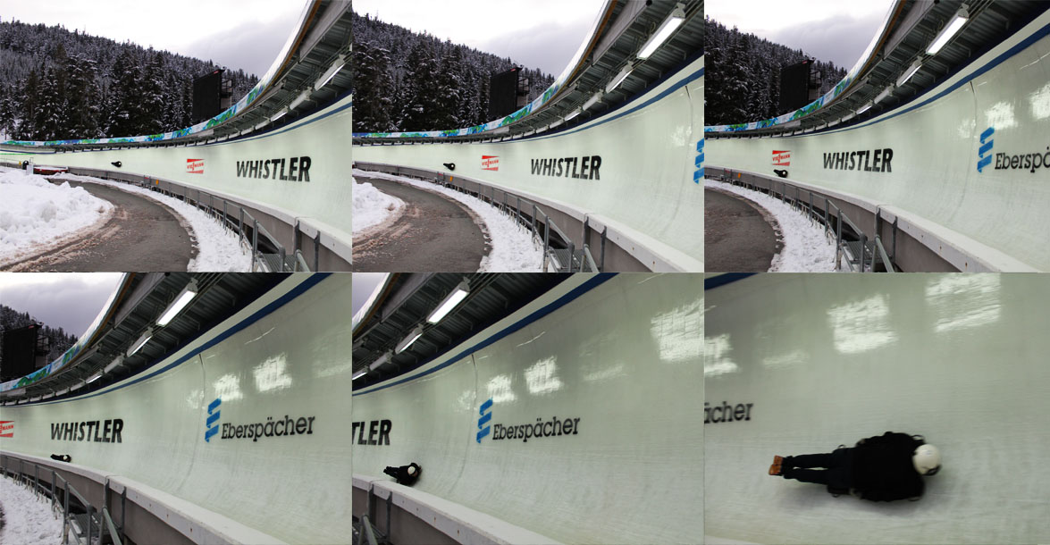 A Transparent Eye: Olympic Skeleton Race
