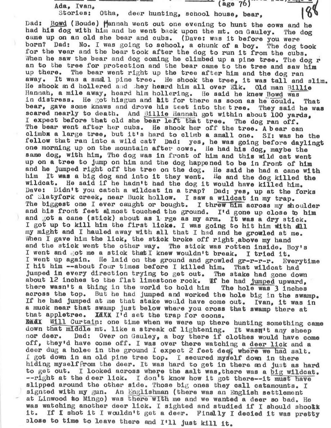 Pocahontas Commentator Plus: History and Stories of the Sharp Family