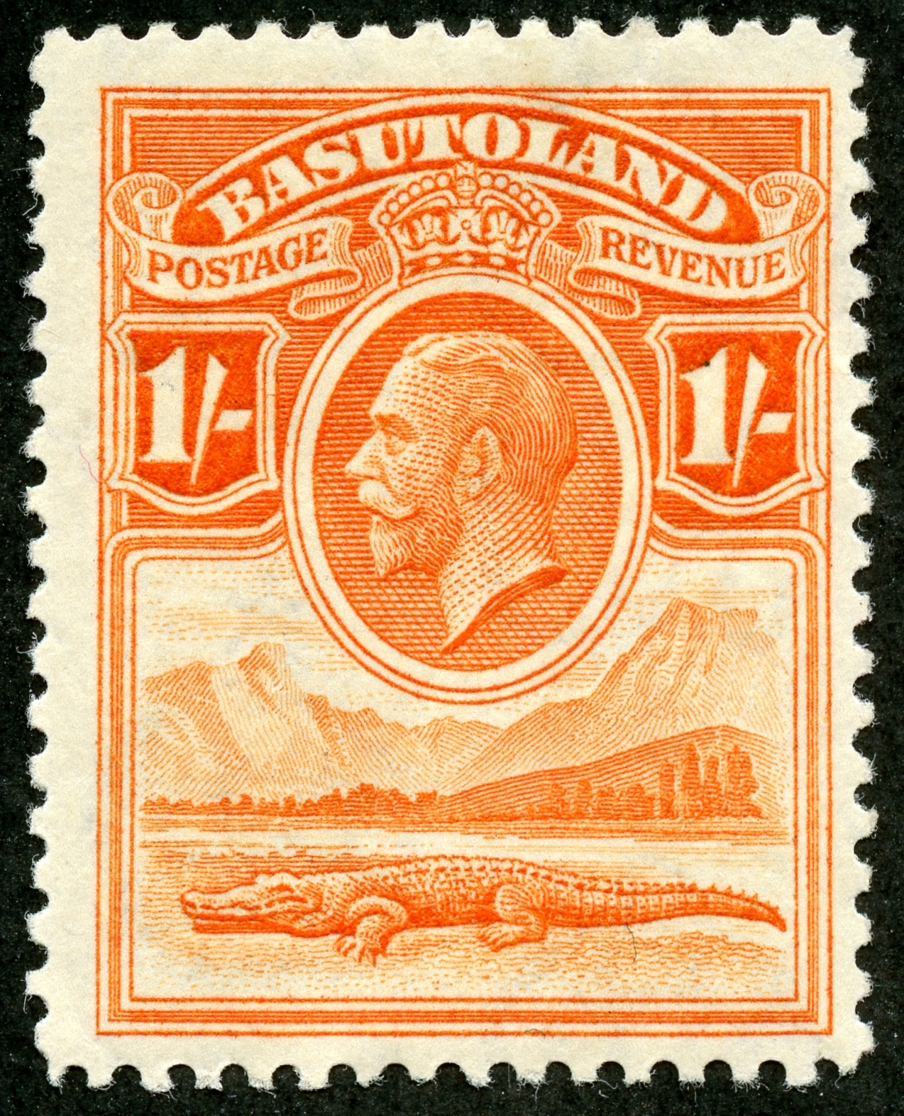 Big Blue 1840-1940: Basutoland - a closer look at the stamps