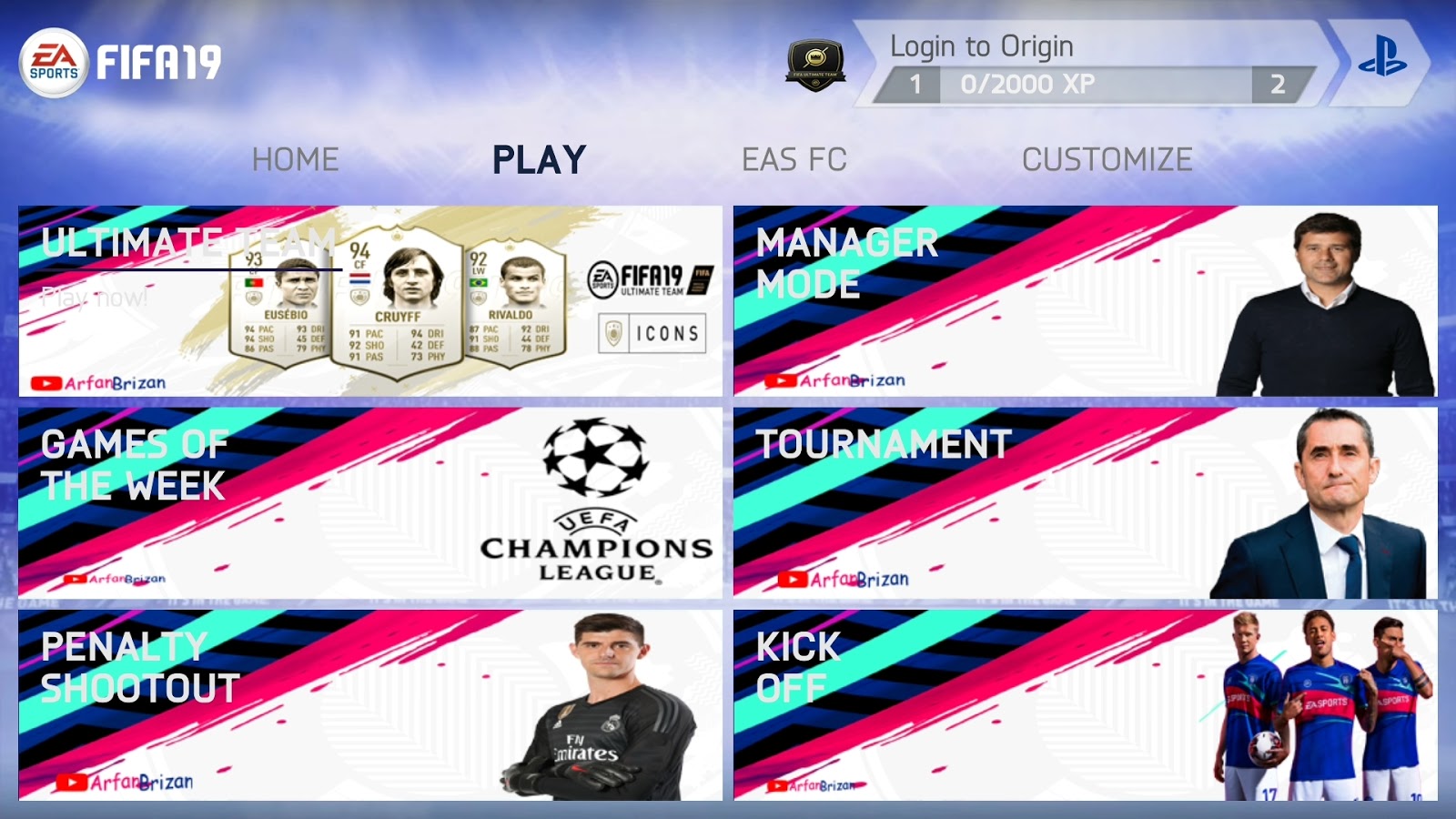 FIFA 19 Mobile Android Offline New Menu Best Graphics