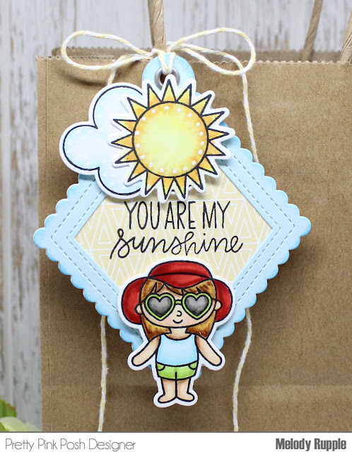 A Paper Melody: Fun Summer Tags with Pretty Pink Posh