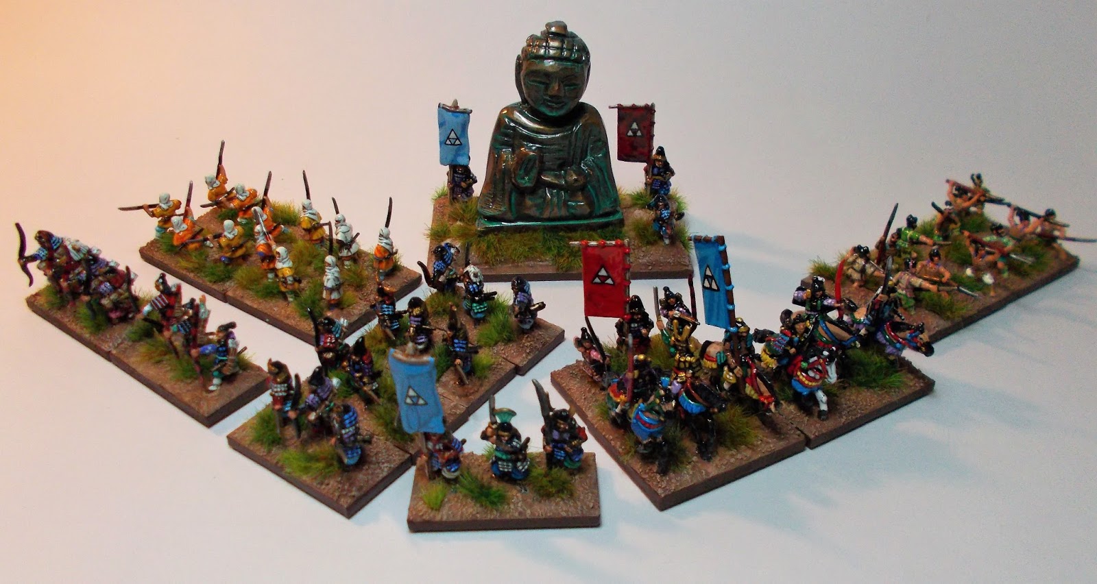 Rivals Ancient and Medieval Miniatures: Samurai DBA Army - Hojo Clan