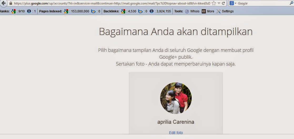 Cara Membuat Akun Email Gmail Baru Dengan Gambar ~ Cyberstar