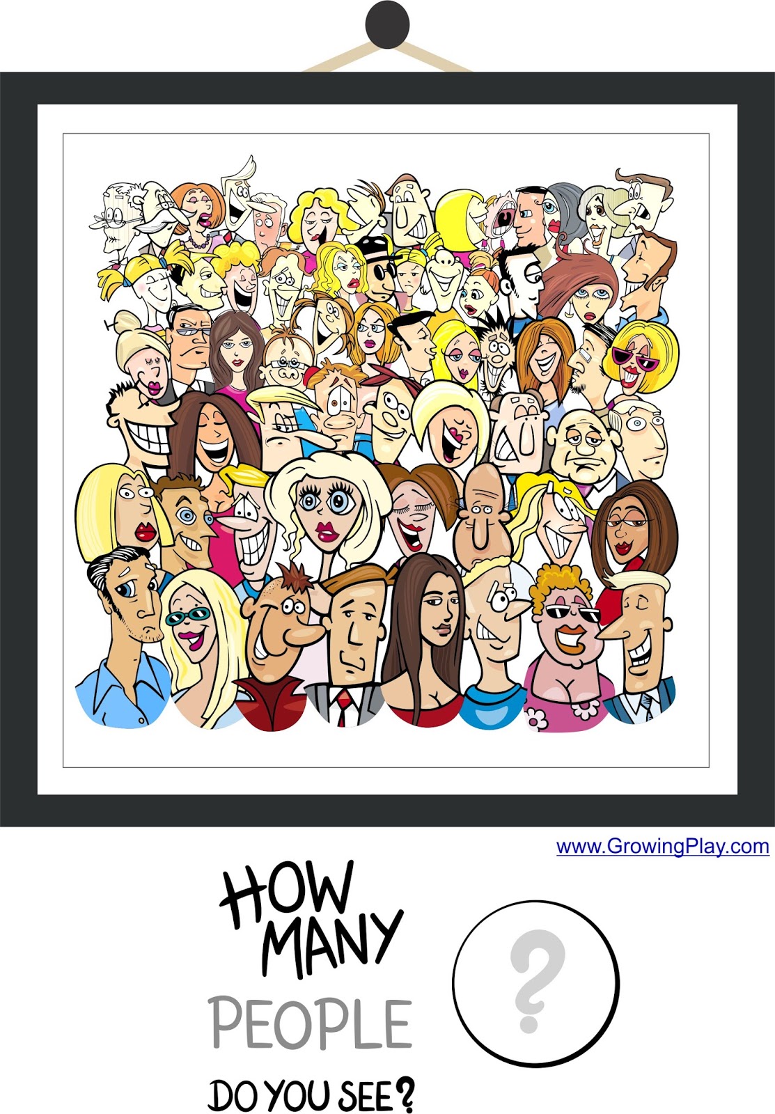 Growing Play: Guess How Many People You See Game