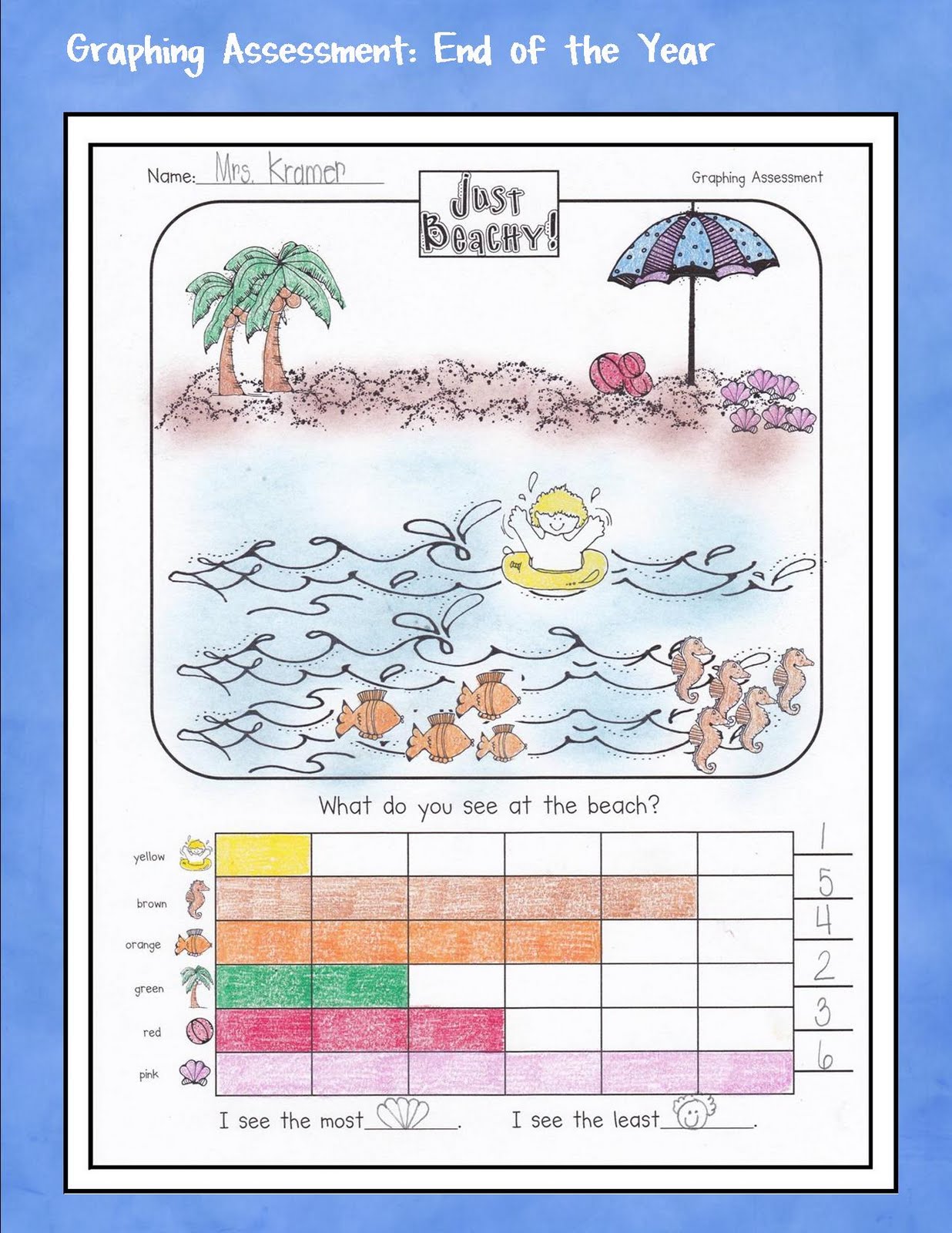 Kindergarten Crayons: Oh No... Assessment Time Is Here Again