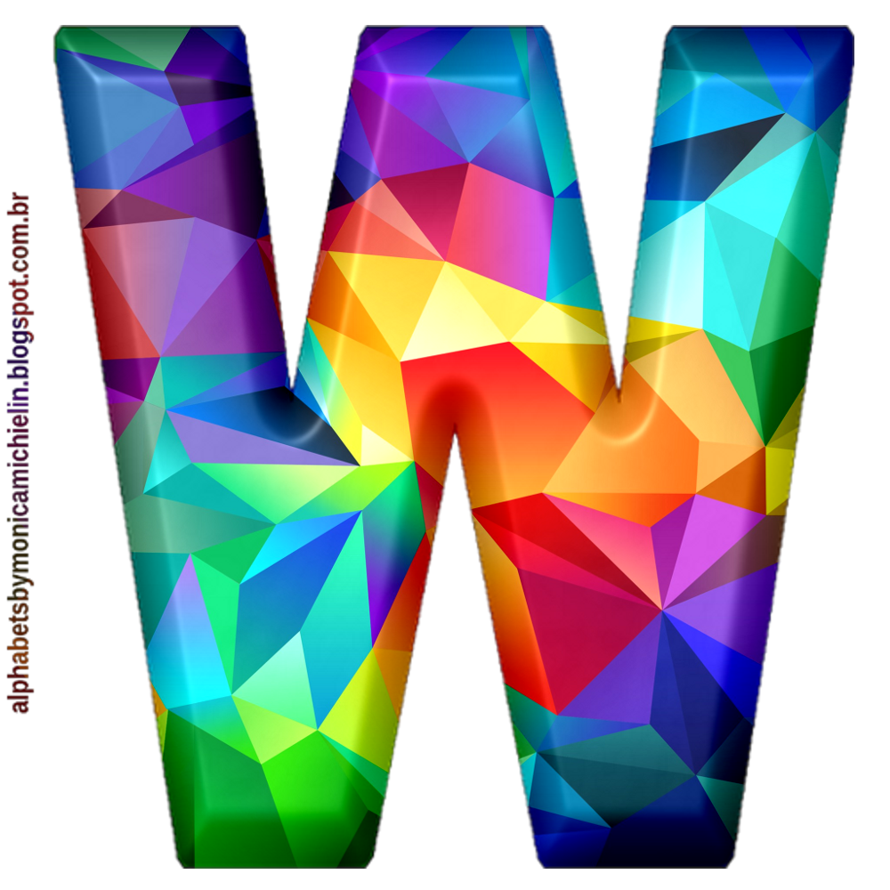 Free Alphabets: POLÍGONO ALFABETO PNG (polygon geometric triangle ...