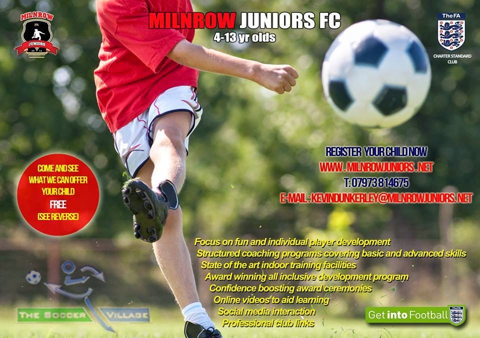 Milnrow Online: Milnrow Juniors FC Needs You!