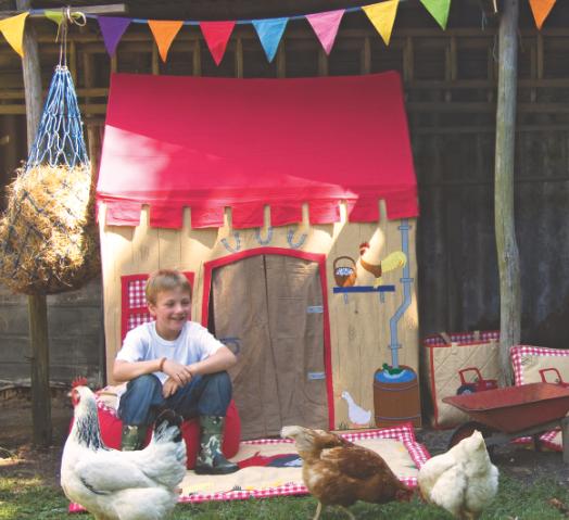 Παίζουμε μαζί: Τα υφασμάτινα σπιτάκια της Win Green!