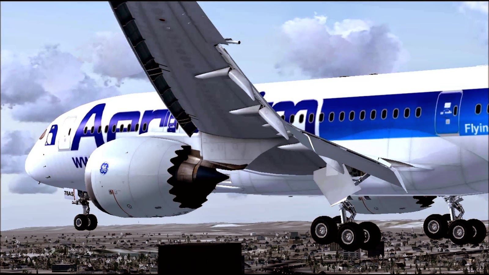 .: AeroSim - Boeing 787-8