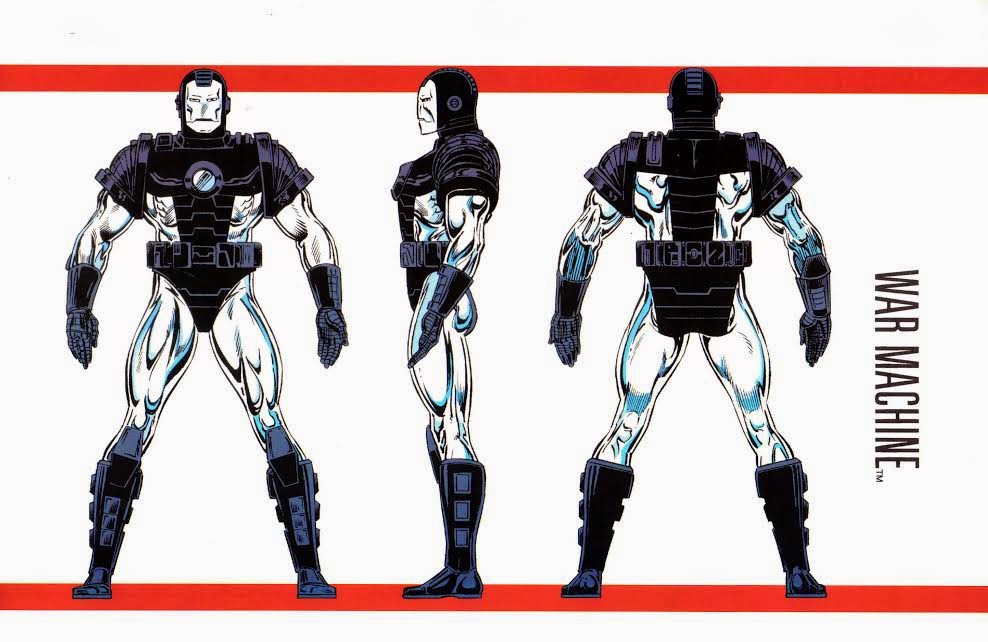 The Marvel Classic Figurines Collection : War Machine (Máquina de Combate)