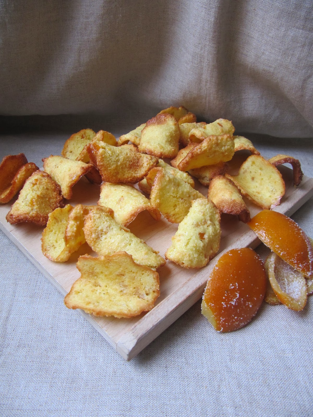 La cuisine d'ici et d'ISCA: Tuiles coco-orange