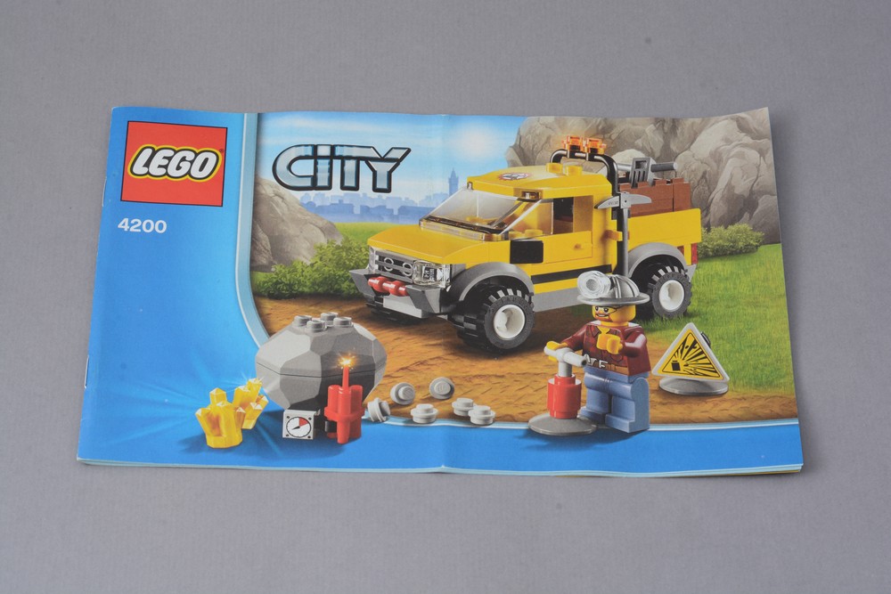 Lego 4200 Mining 4x4 四輪傳動採礦車 開箱報告 - 魯蛇實驗室