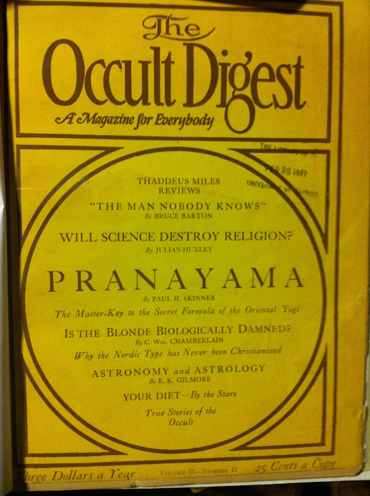 Occult Chicago: The Occult Digest