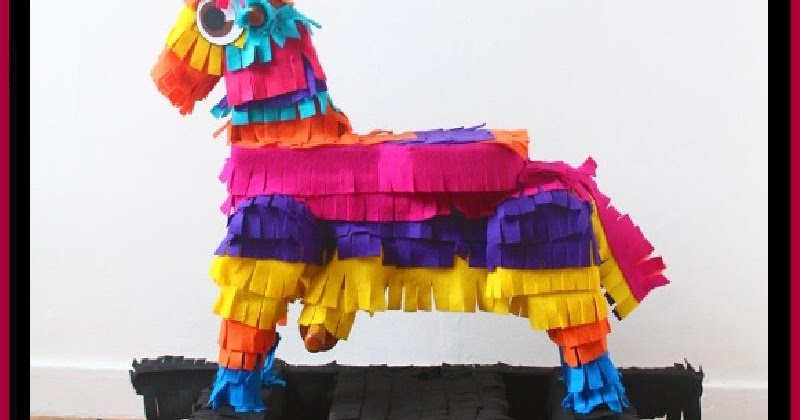 Dollar Store Crafter: DIY Pinata Rocking Horse