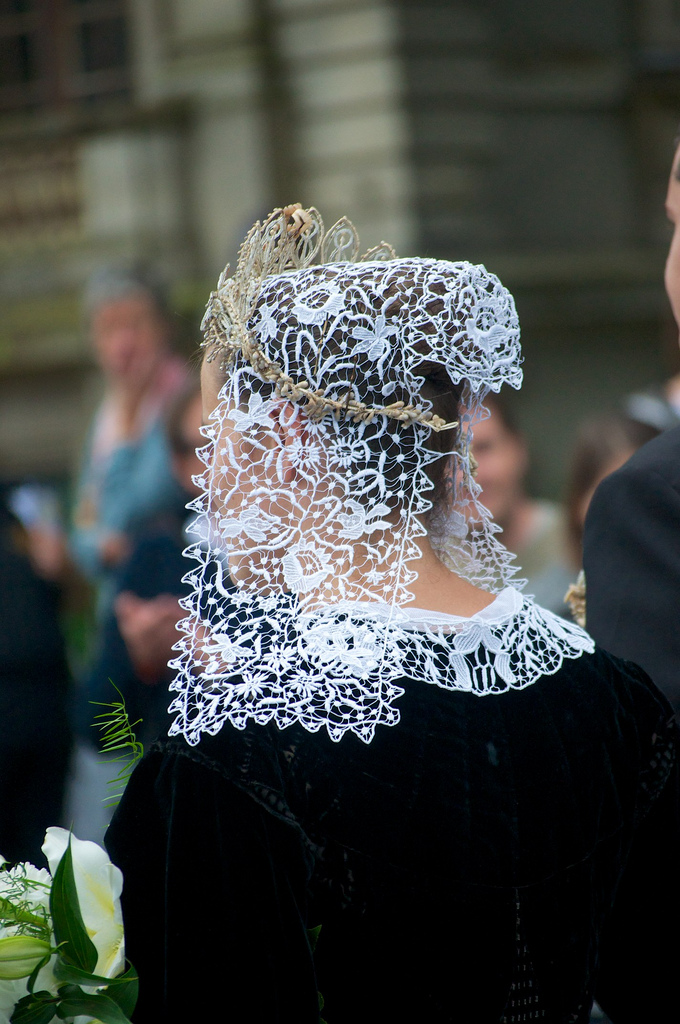 Local style: Traditional headdress of the women of Brittany