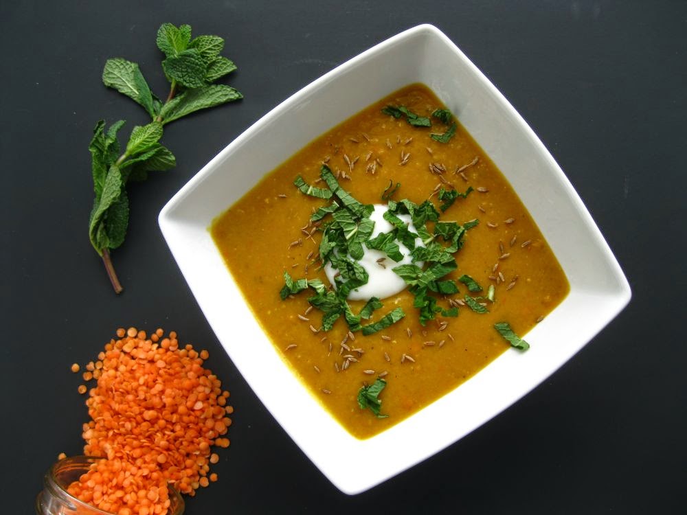 Katia au pays des merveilles: Soupe indienne aux lentilles rouges et ...