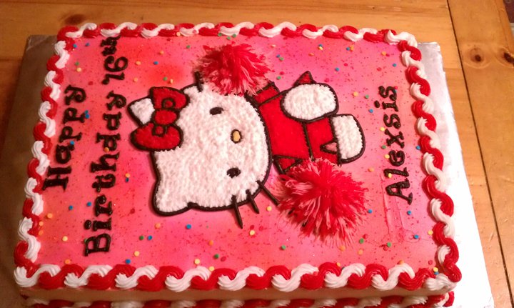 Introducing....: Sweet 16 Hello Kitty Cake
