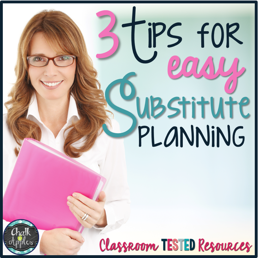 Planning for a Substitute | Classroom Tested Resources