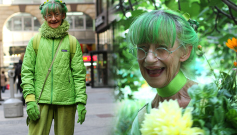 Ella es Elizabeth Sweetheart, la "Green Lady" que ha conquistado ...