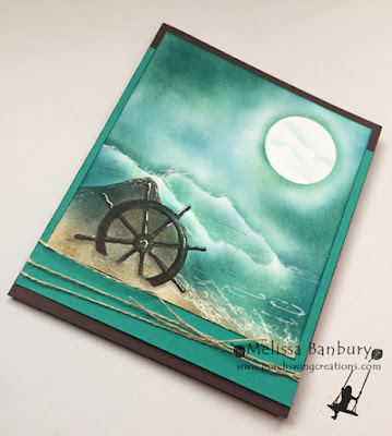 Porch Swing Creations: From Land to Sea Card Set Sponging Tutorials
