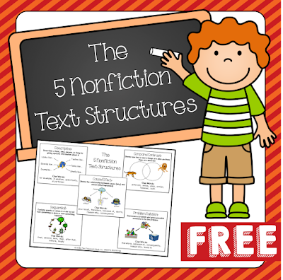 Nonfiction Text Structure Student Guide | Classroom Freebies | Bloglovin’